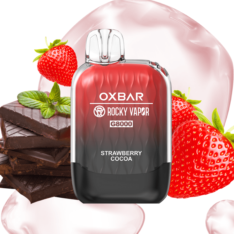 Oxbar 8000 Strawberry Cocoa – Queen & Jarvis Vape Shop